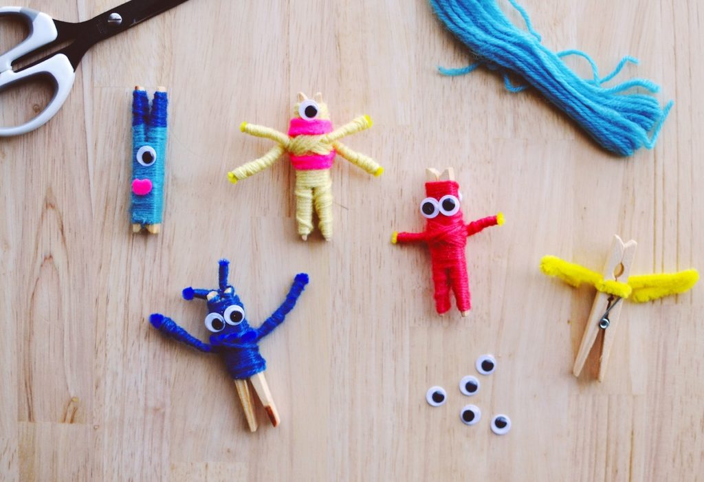 DIY Worry Dolls - Halloween Style - Patchwork Cactus
