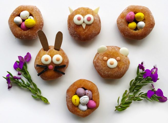 No Bake Easter Donuts - Patchwork Cactus