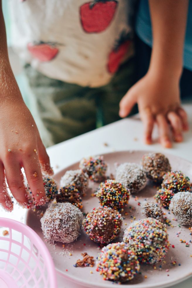 Milo Bliss Balls Recipe A No Bake Recipe the kids can make on their own