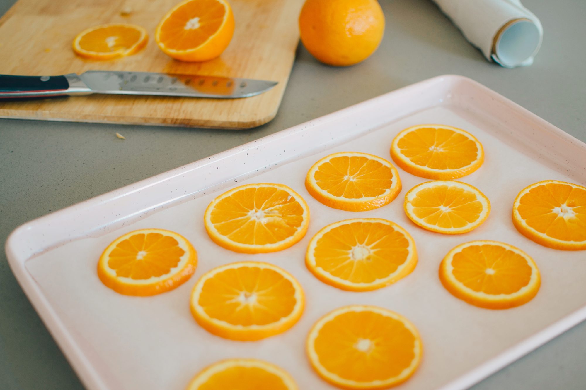 How to dehydrate oranges - Patchwork Cactus